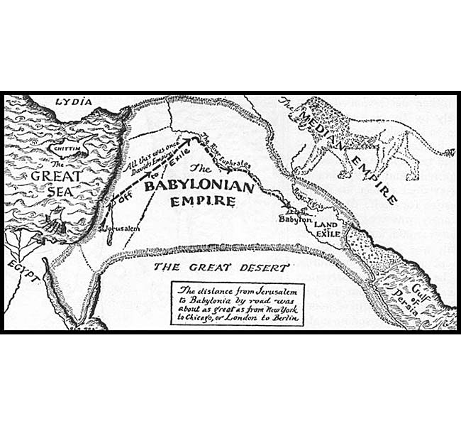 The Empire of Babylonia - The Graphic Bible Image