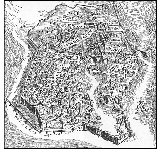 The Siege of Jerusalem - The Graphic Bible Image