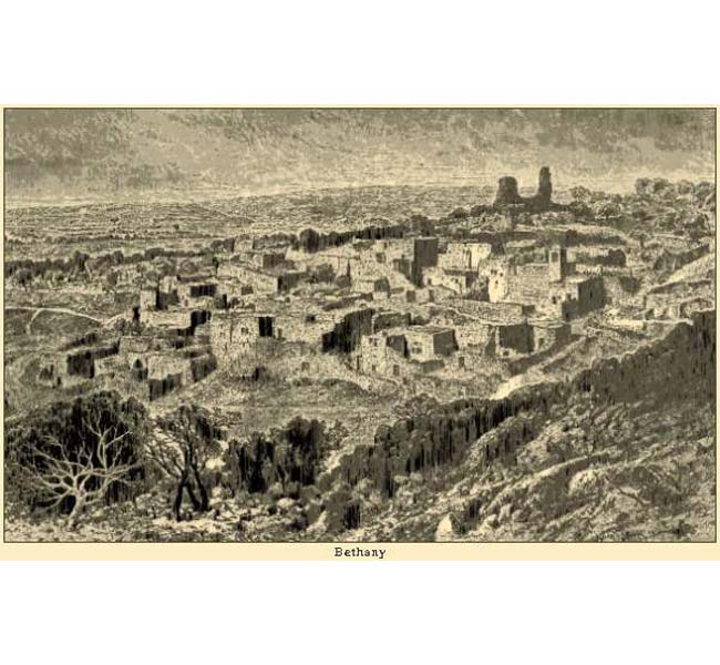 Bethany (engraving) - Classic BLB Images Image