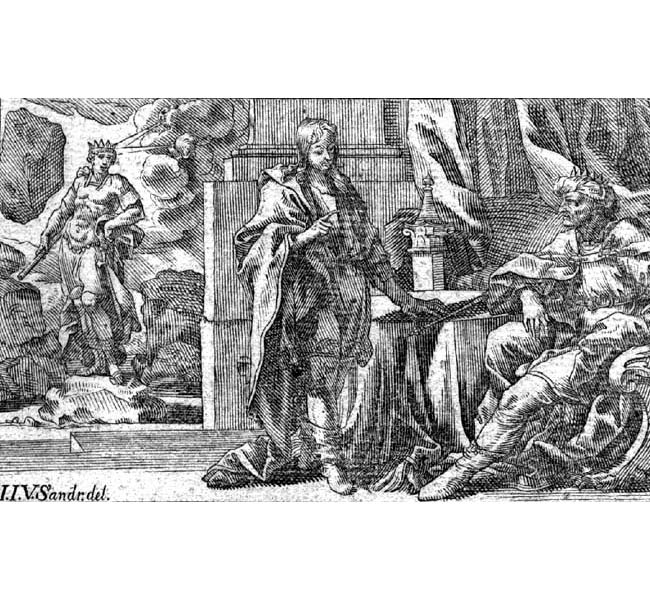 Daniel and Nebuchadnezzar's Dream - Classic BLB Images Image