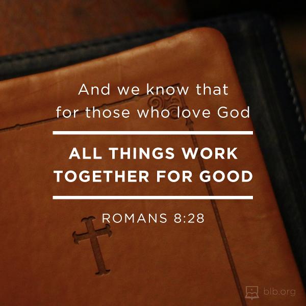 Romans 8:28 (ESV) - Scripture Image