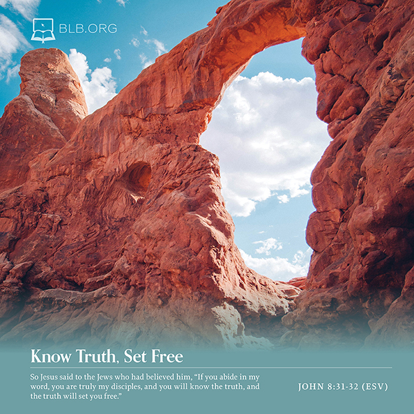 John 8:31-32 (ESV) - Calendar Images Image