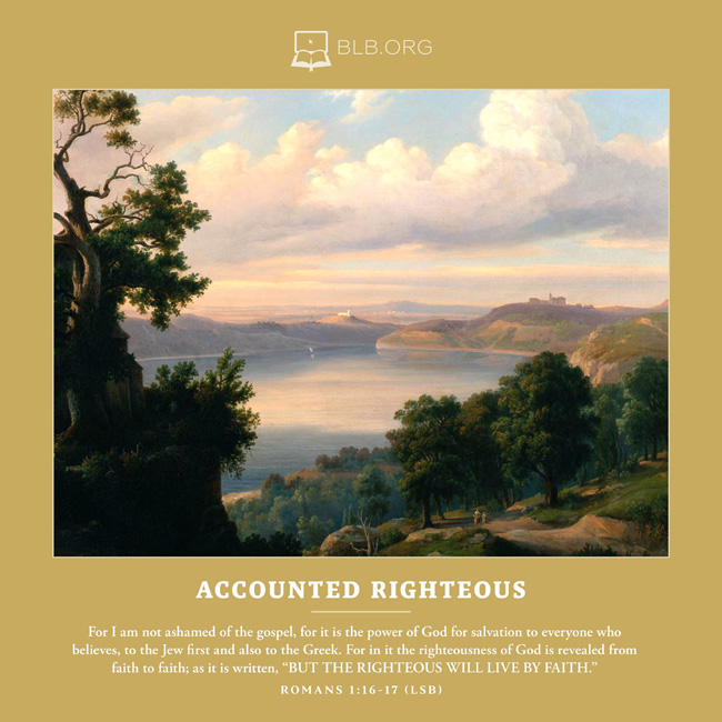 Romans 1:16-17 (LSB) - Calendar Images Image