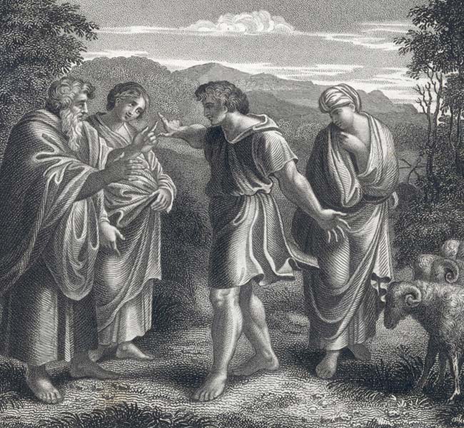 Jacob Expostulating with Laban - Genesis Image