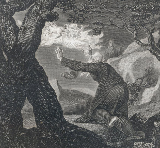 The Translation of Elijah - John Hewlett's Image
