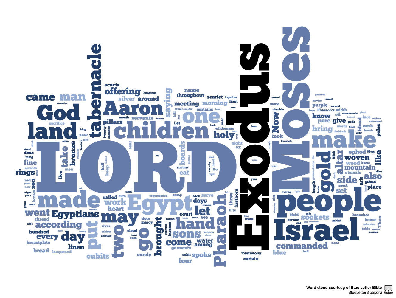 Exodus - Word Cloud - Word Clouds Image
