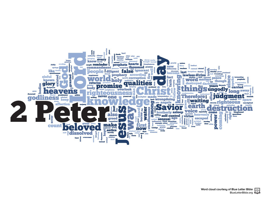 2 Peter - Word Cloud - Word Clouds Image