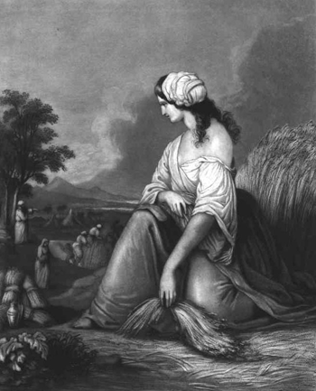 Naomi, Orpah, and Ruth by H. Hastings Weld