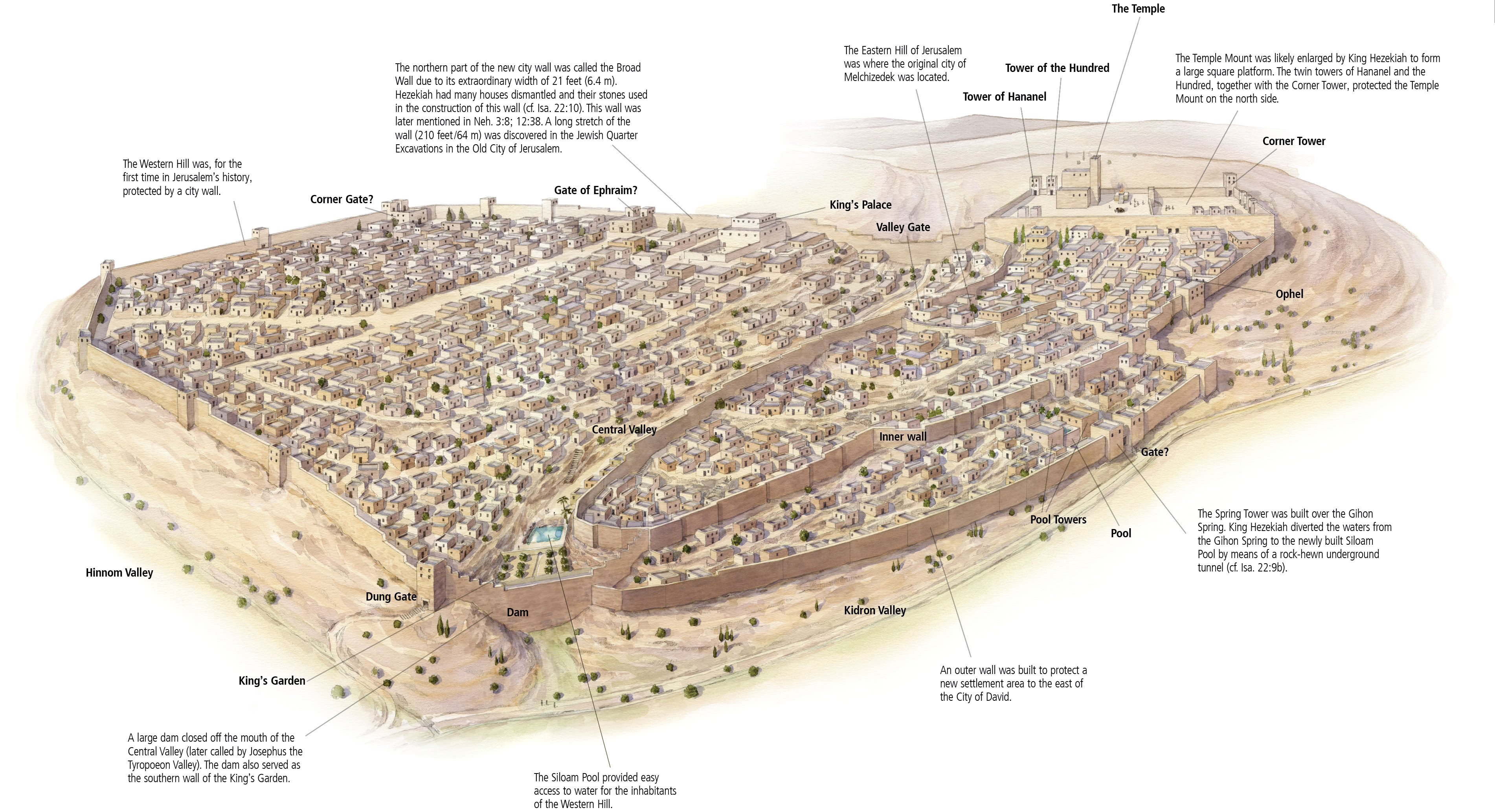Jerusalem in the Time of Hezekiah (Psa 122:3)