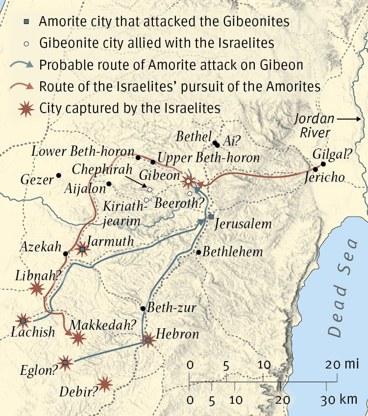 The Conquest of Canaan: The Southern Campaign