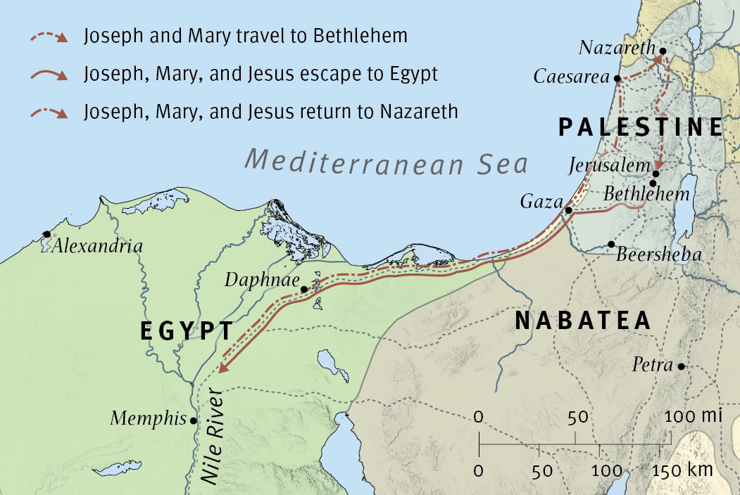 Jesus’ Birth and Flight to Egypt (Matthew)