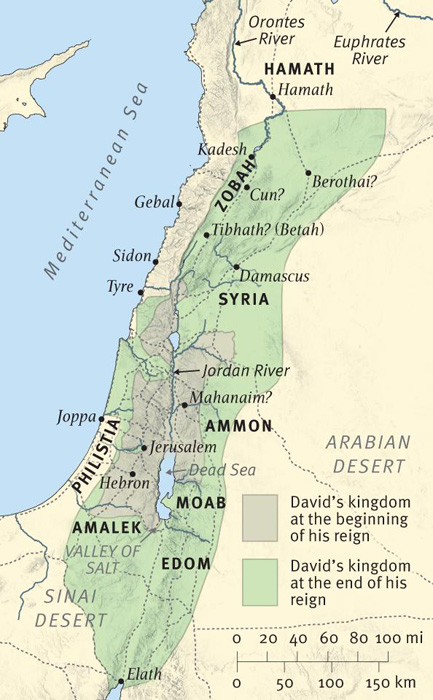 The Extent of David’s Kingdom