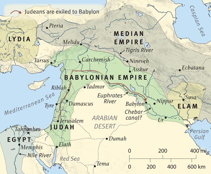Exile to Babylon in 2 Chronicles