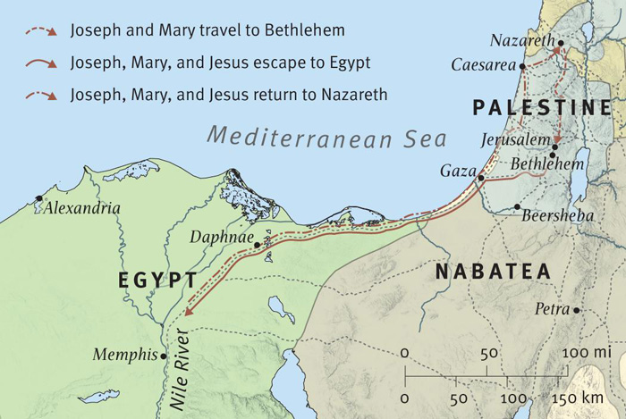 Jesus’ Birth and Flight to Egypt (Matthew)