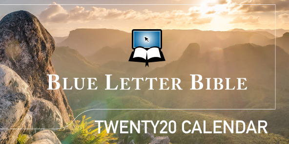 BLB 2020 Calendar - Blue Letter Bible