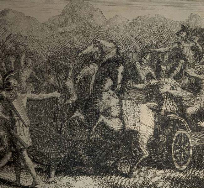 Ahab Is Wounded in a Battle against the Syrians - 1 Kings Image