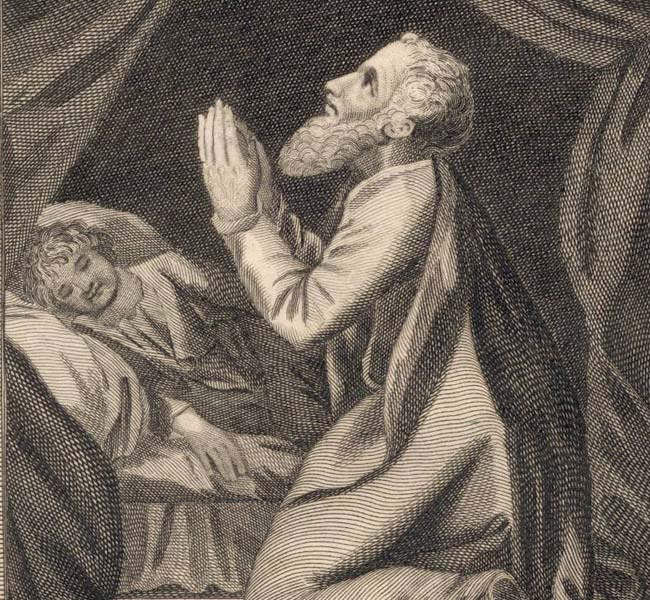 Elijah Raising the Widow's Son - 1 Kings Image