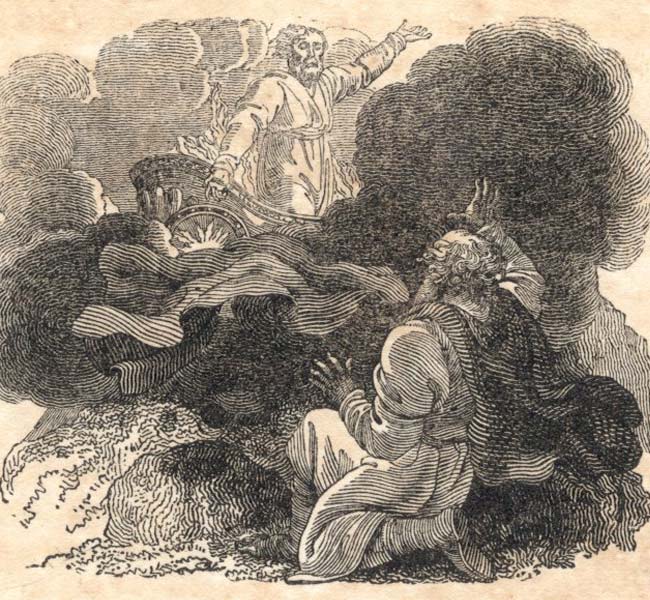 Elijah Taken up to Heaven - 2 Kings Image