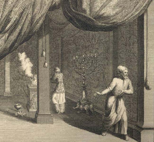 Moses Puts the Table, the Candlestick, and the Gold Altar in the ...