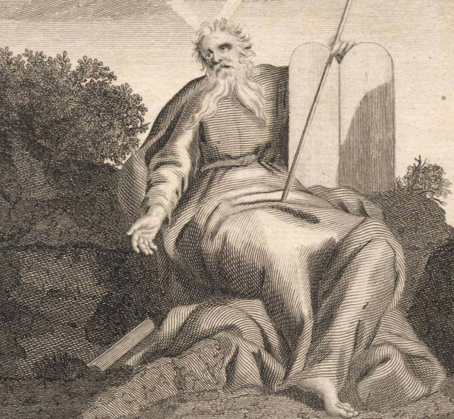 Moses Judges the People - Exodus Image