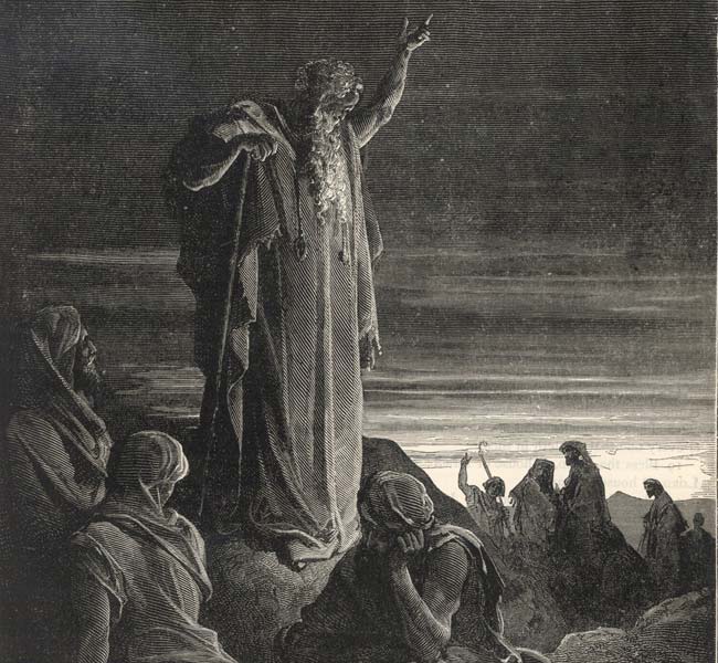 Ezekiel Prophesying - Ezekiel Image