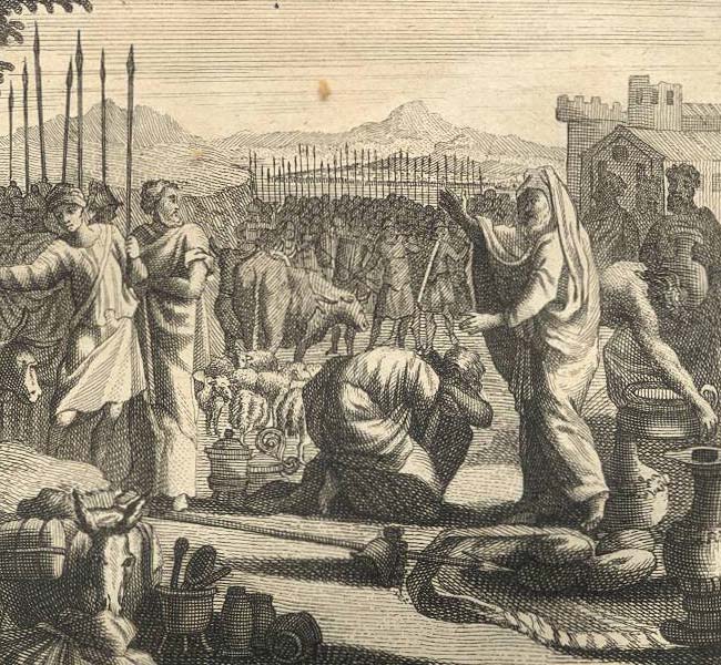 Melchisedec Blesses Abraham - Genesis Image