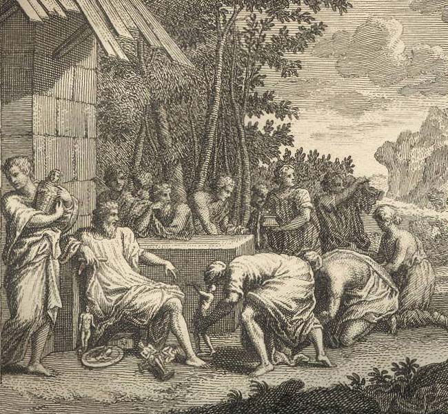 Jacob Puts Away All the False Gods - Genesis Image