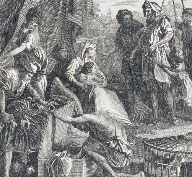 Jacob Beheld the Countenance of Laban - Genesis Image