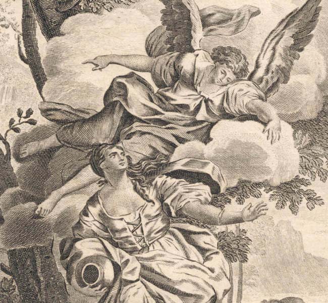 Hagar with Ishmael - Genesis Image