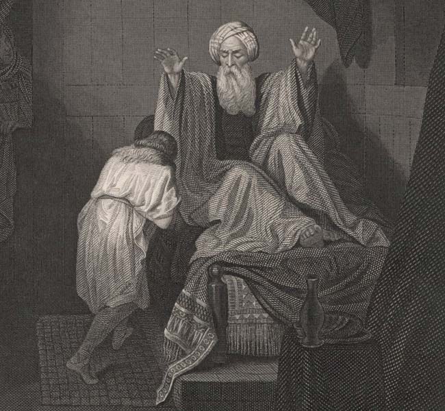 Isaac Blessing Jacob - Genesis Image