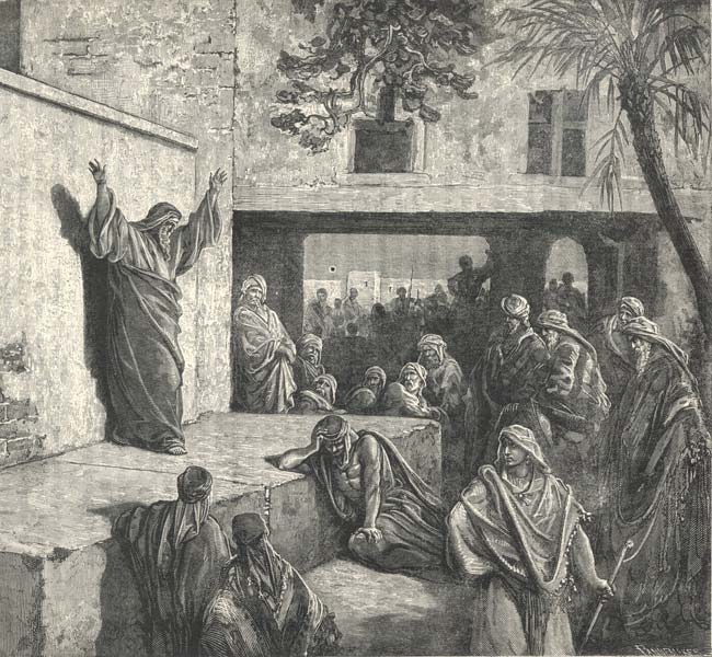 Jonah Proclaiming God's Wrath - Jonah Image