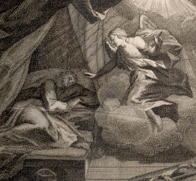 An Angel Appears to Joseph - The Gospels Image