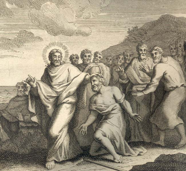 Jesus Cleanses a Leper - Matthew Image