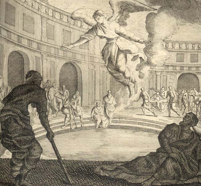 An Angel Stirs the Pool - The Gospels Image