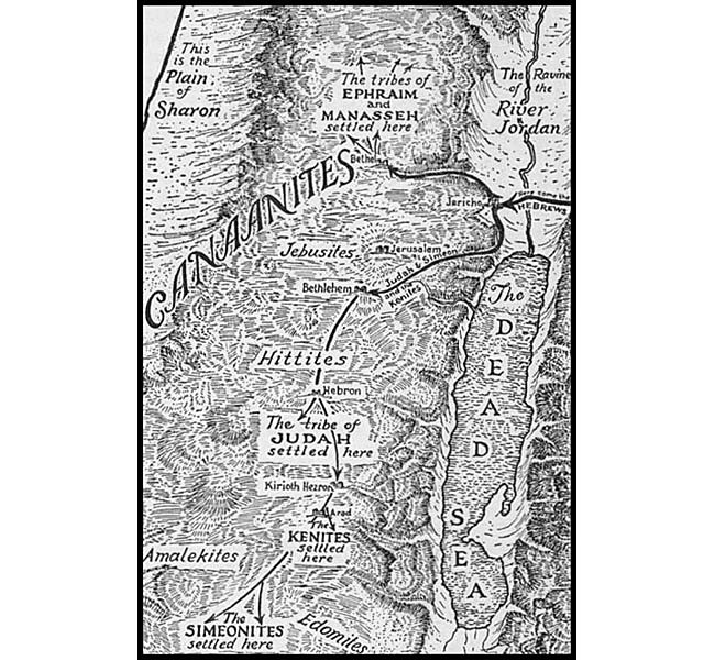 After Joshua Died - The Graphic Bible Image