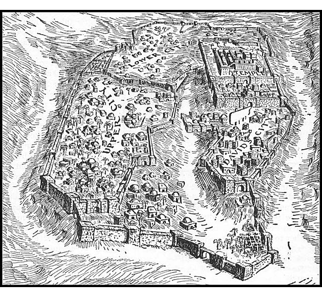 Nehemiah's Jerusalem - The Graphic Bible Image