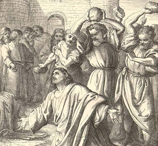 The Death of Stephen - Classic BLB Images Image