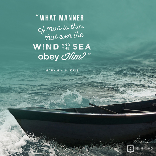 Mark 4:41b (KJV) - Calendar Images Image