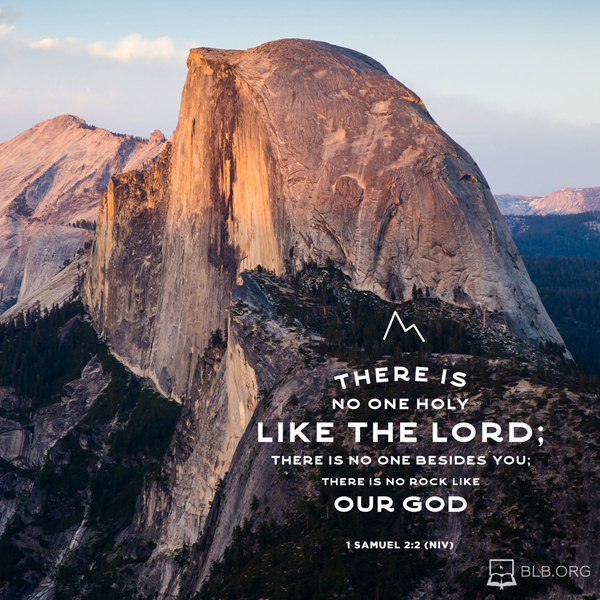 1 Samuel 2:2 (NIV) - Calendar Images Image