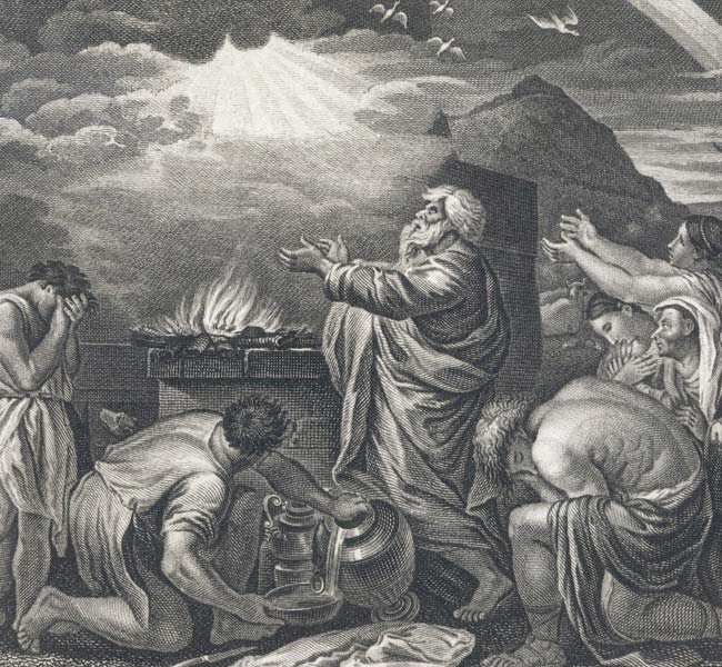 Noah's Sacrifice after the Flood - John Hewlett's Image