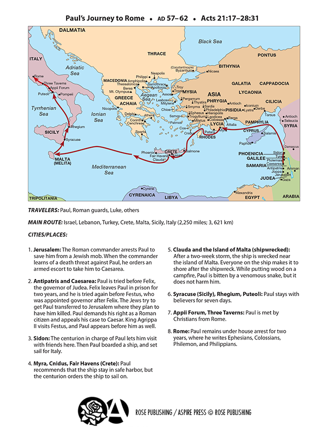 Animated Gif Pauls Journey To Rome Paul's Journey To Rome