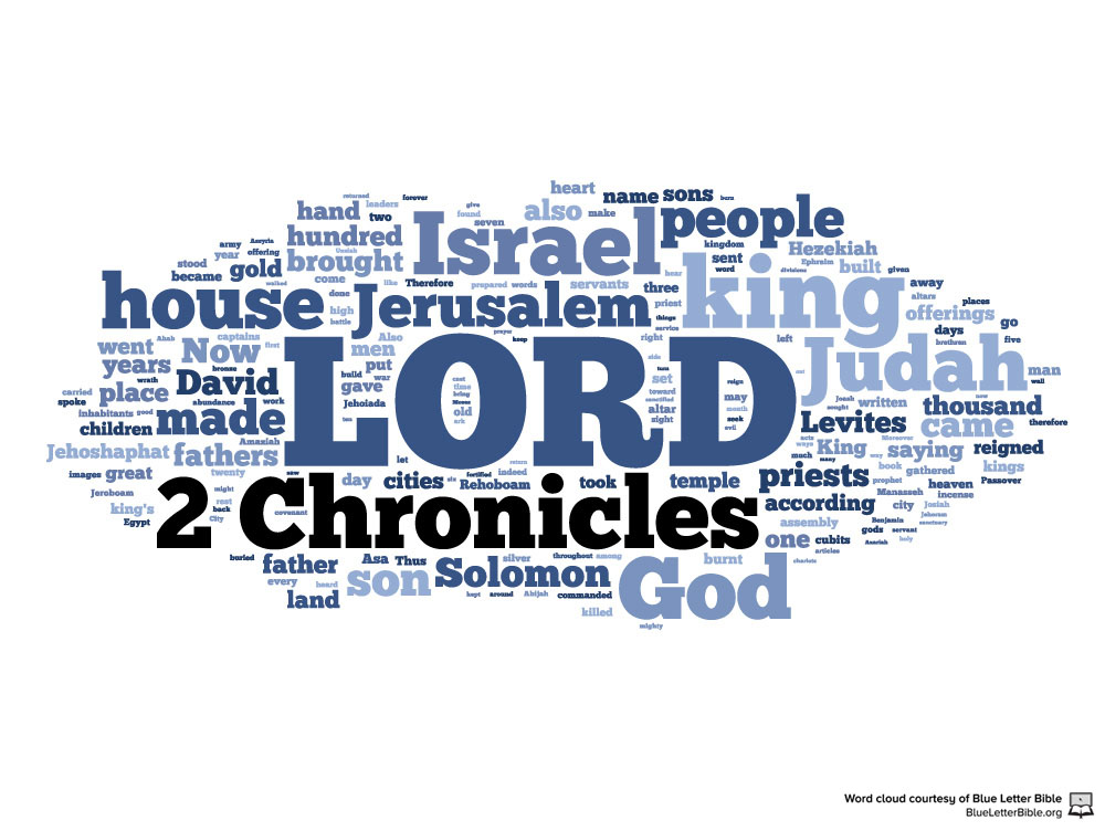 2 Chronicles - Word Cloud - Word Clouds Image