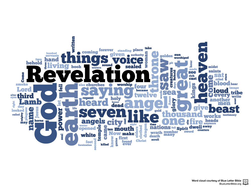 The Book of Revelation - Word Cloud - Word Clouds Image